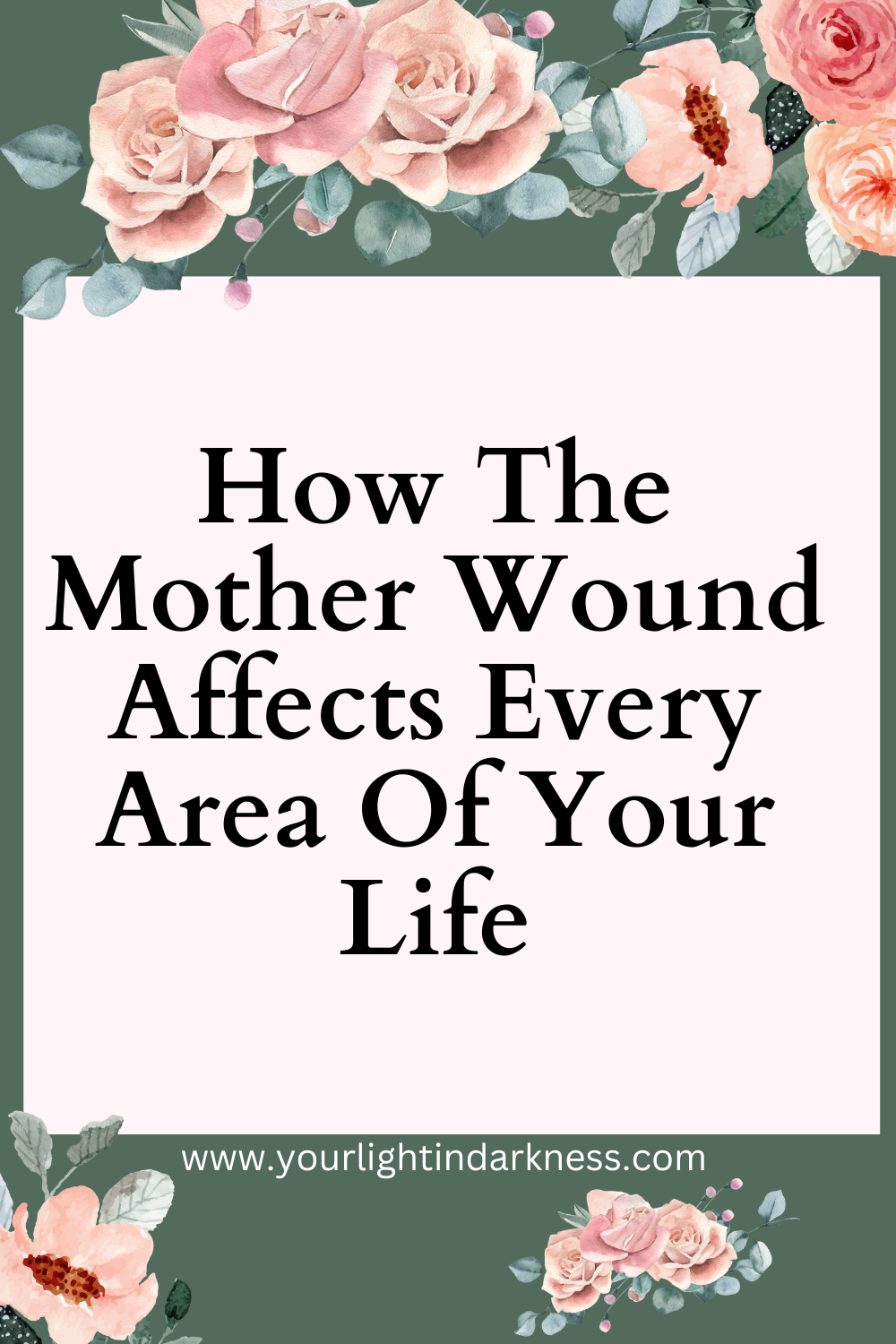 How The Mother Wound Affects Every Area Of Your Life